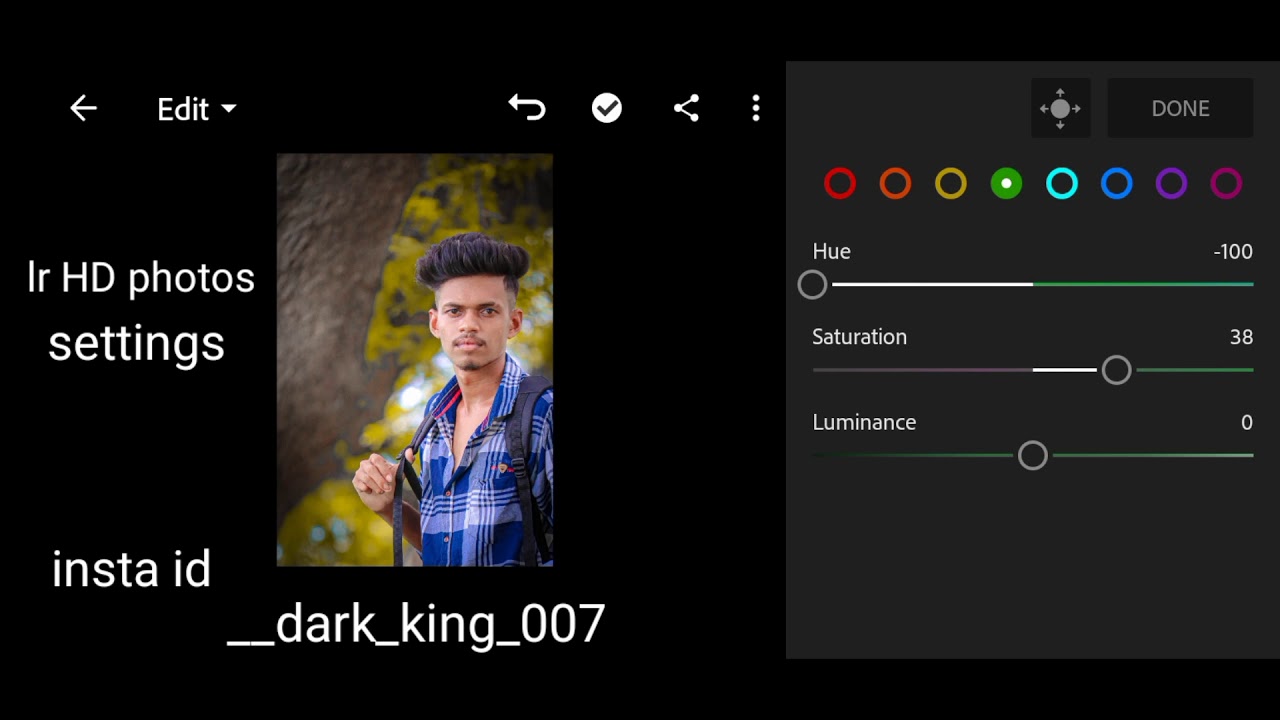 Lr photo editing full HD edit settings - YouTube