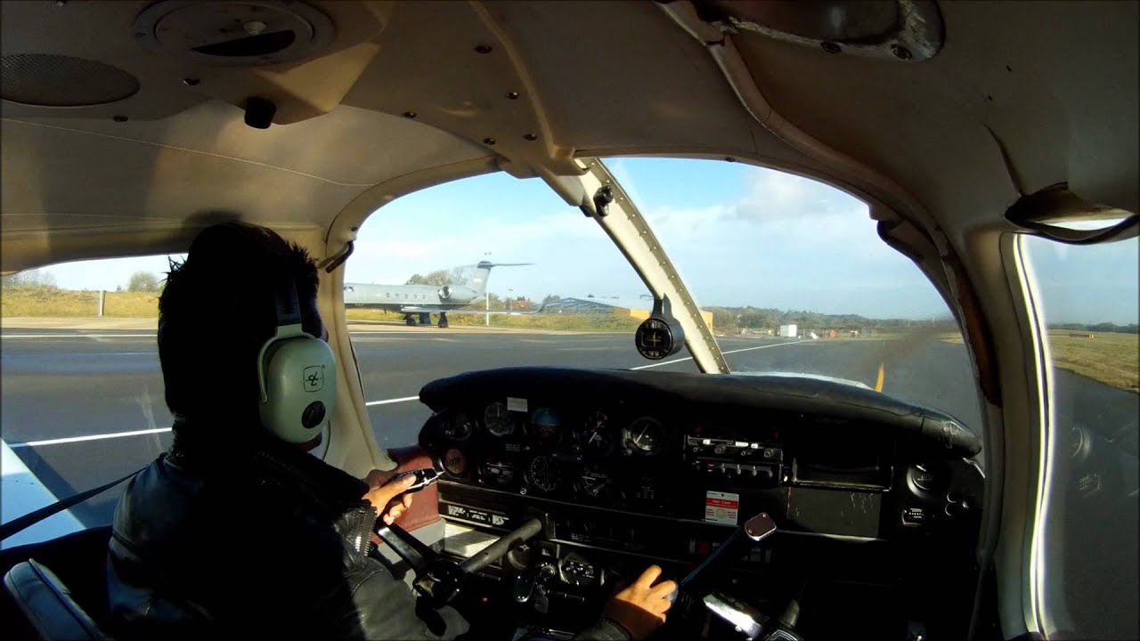 GoPro HD Hero - Piper Cherokee flying - YouTube