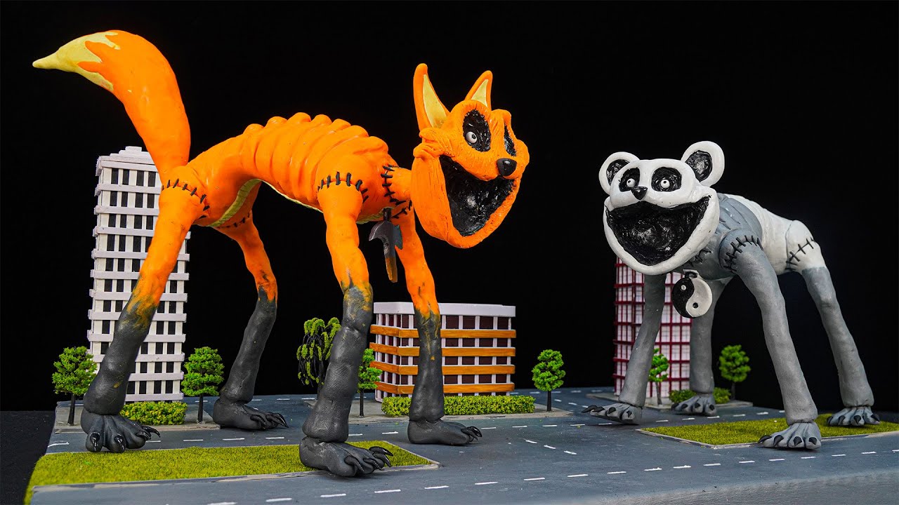 😱 New BIG SMILING CRITTERS MONSTER: FOX vs PANDA - Poppy Playtime ...