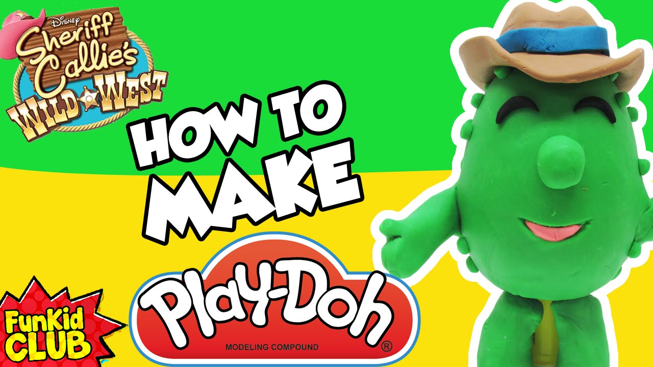 Sheriff Callie's Wild West How-To-Make Play-Doh Surprise Egg of TOBY ...
