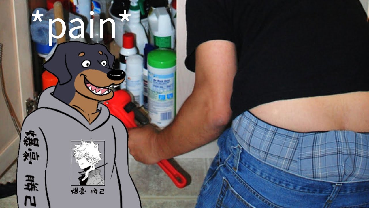 I tried plumber crack 😭💀 - YouTube