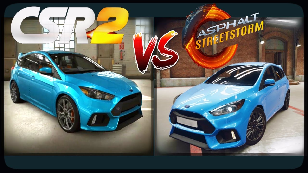 CSR Racing 2 vs Asphalt Street Storm Racing - YouTube