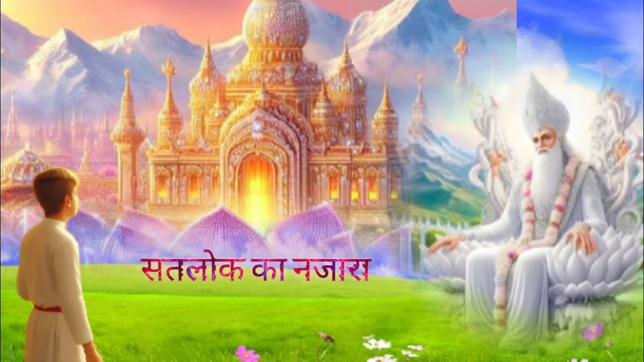 सतलोक का नजारा | sant Rampal Ji Maharaj | satlok home - YouTube