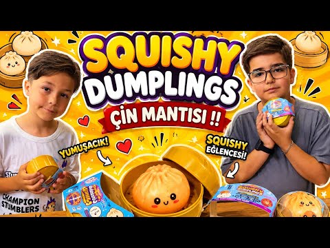 BÜTÜN SQUİSHY DUMPLİNGLERİ AÇTIK !! ÇİN MANTISI 