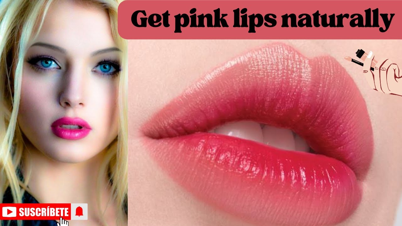 How to pink lips naturally || Pink lips naturally at home👄||#viral # ...