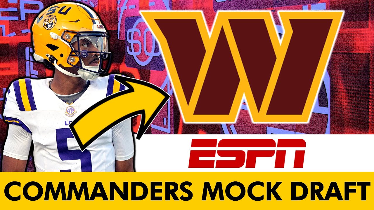 Commanders Mock Draft: ESPN 7-Round Mock Draft Reaction Ft. Jayden ...