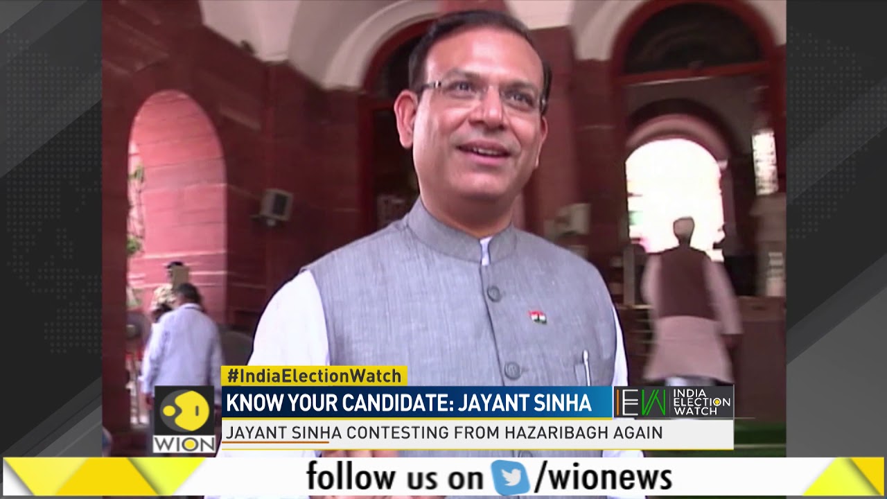 India Election Watch: Know Your Candidate, who is Jayant Sinha? - YouTube
