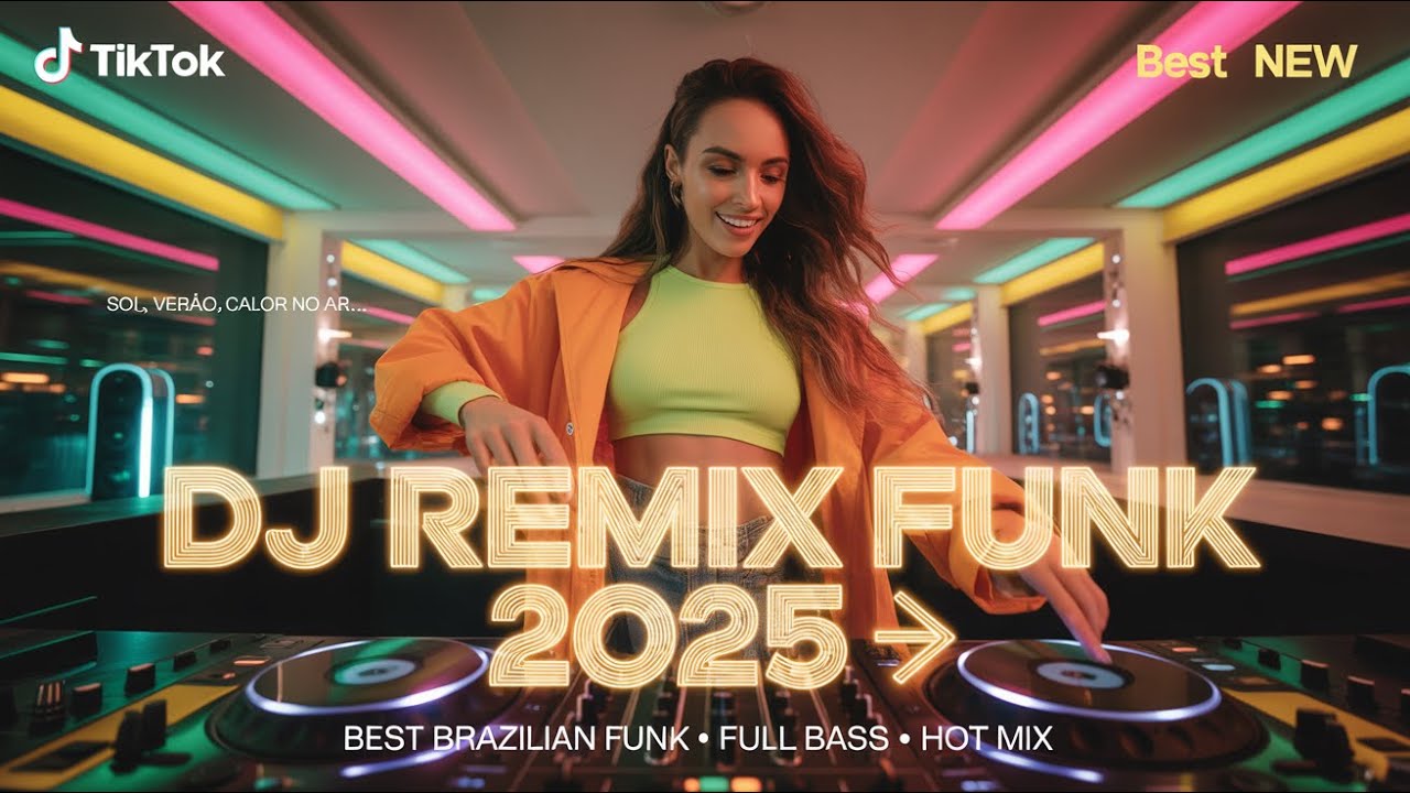 dj remix funk 2025 💃 neon blue energy – viral tiktok party mix # ...