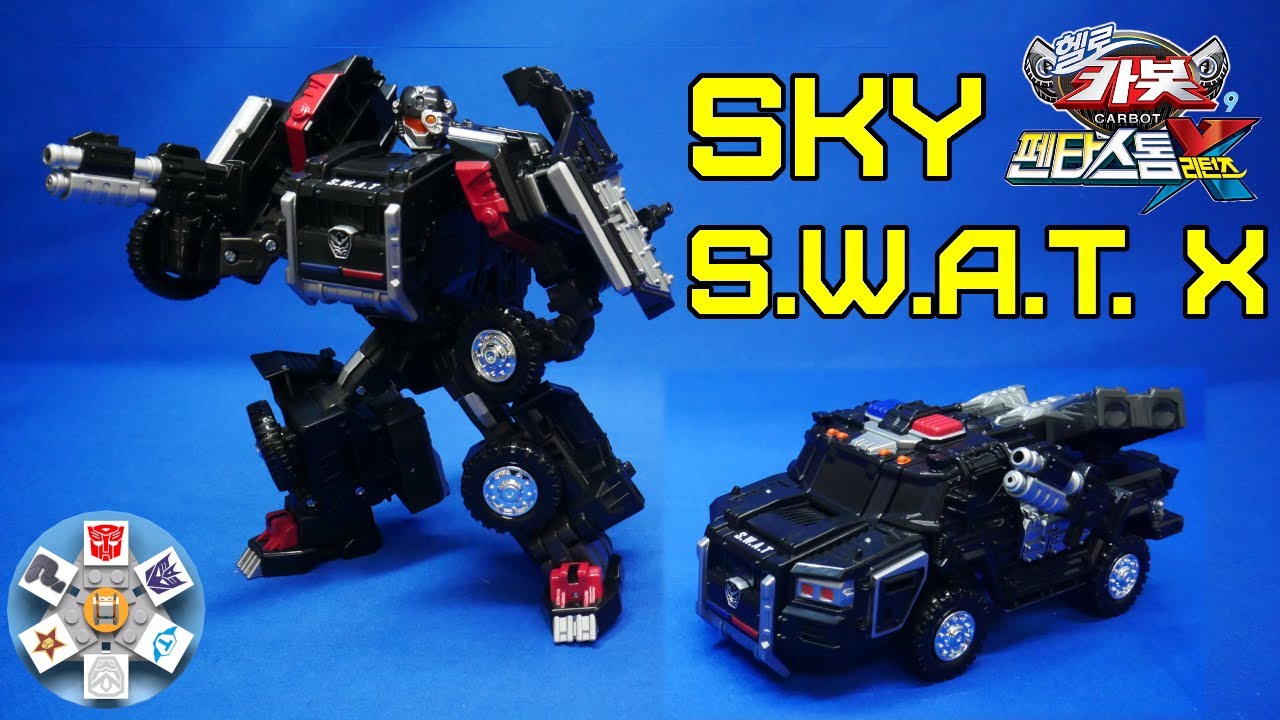 Hello Carbot Sky SWAT X Review | 헬로카봇 스카이 스와트 X 원어민 영어 리뷰 - YouTube