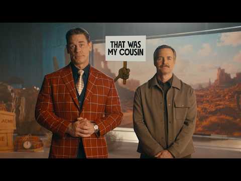 Coyote Safety Tips from John Cena & Will Forte | Coyote vs. ACME