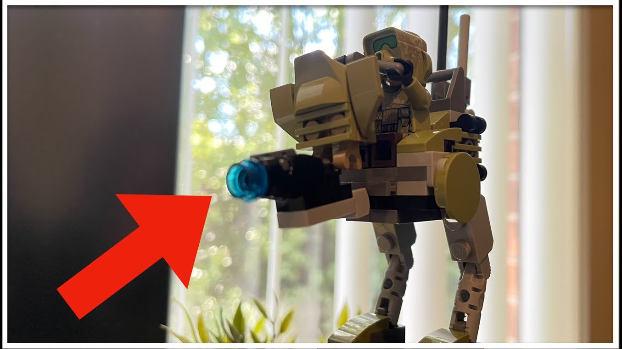 AWESOME Custom LEGO Star Wars Mini-Walker! Built from Turbo Tank 2016 ...