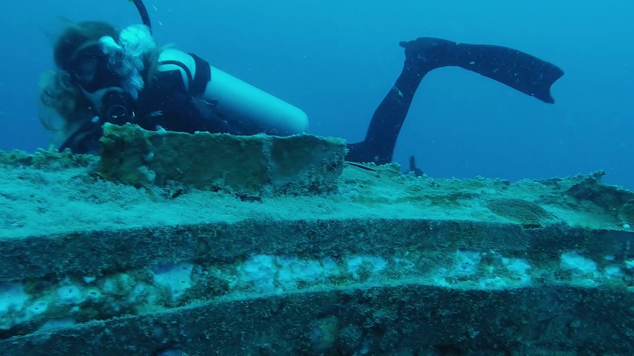 Vandenberg Wreck, Key West, USA - Scuba Dive (20th April 2019) - YouTube
