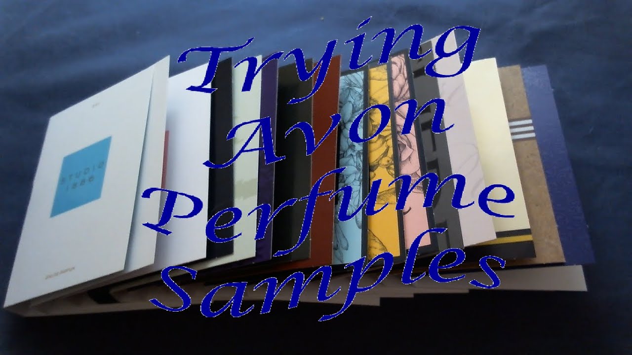Trying Avon Perfume Samples - YouTube