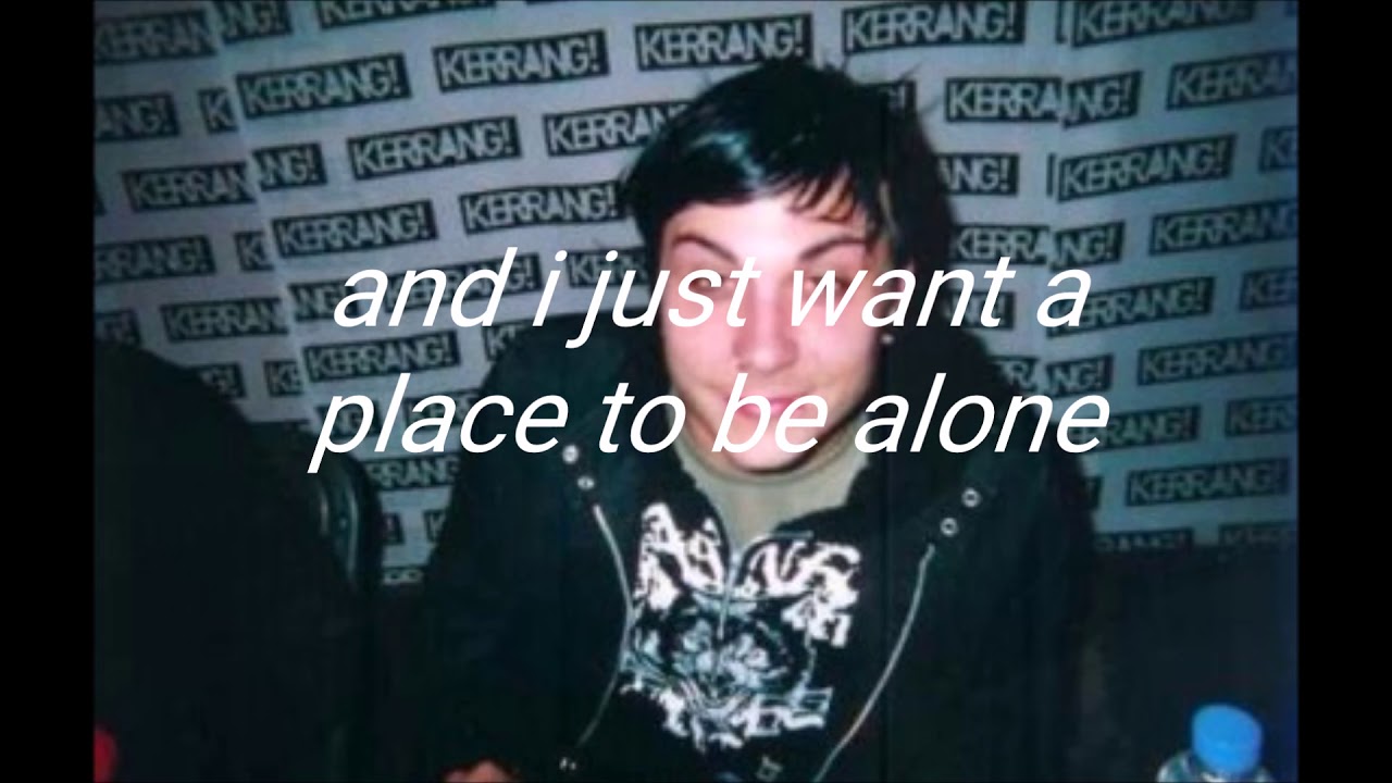 no fun club // frank iero and the patience - lyrics - YouTube