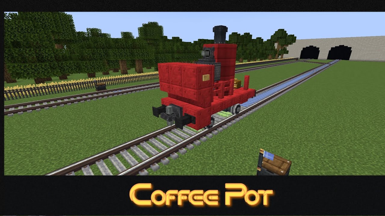 Minecraft create tutorial: Coffee pot - YouTube
