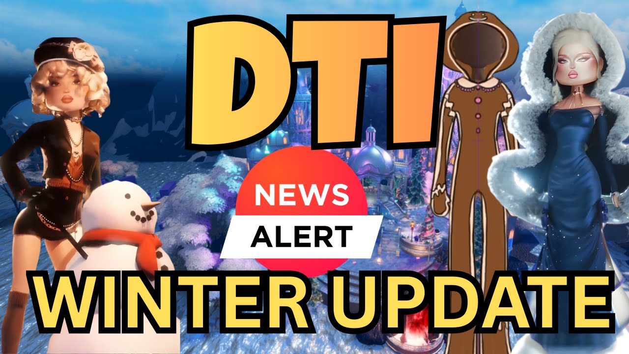 DTI WINTER UPDATE Sneak Peek! New Items, Map Changes & Early Leaks! ️ ...