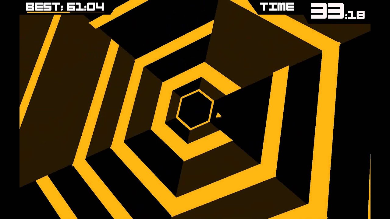 Super Hexagon Hexagoner Run - YouTube