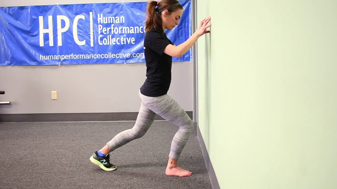 Standing Ankle Mobilization - YouTube