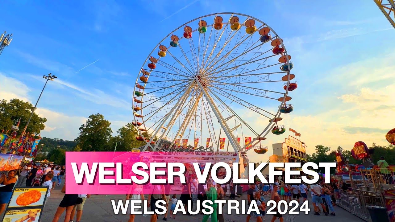 Welser Volksfest 2024 🇦🇹 Wels Austria - YouTube