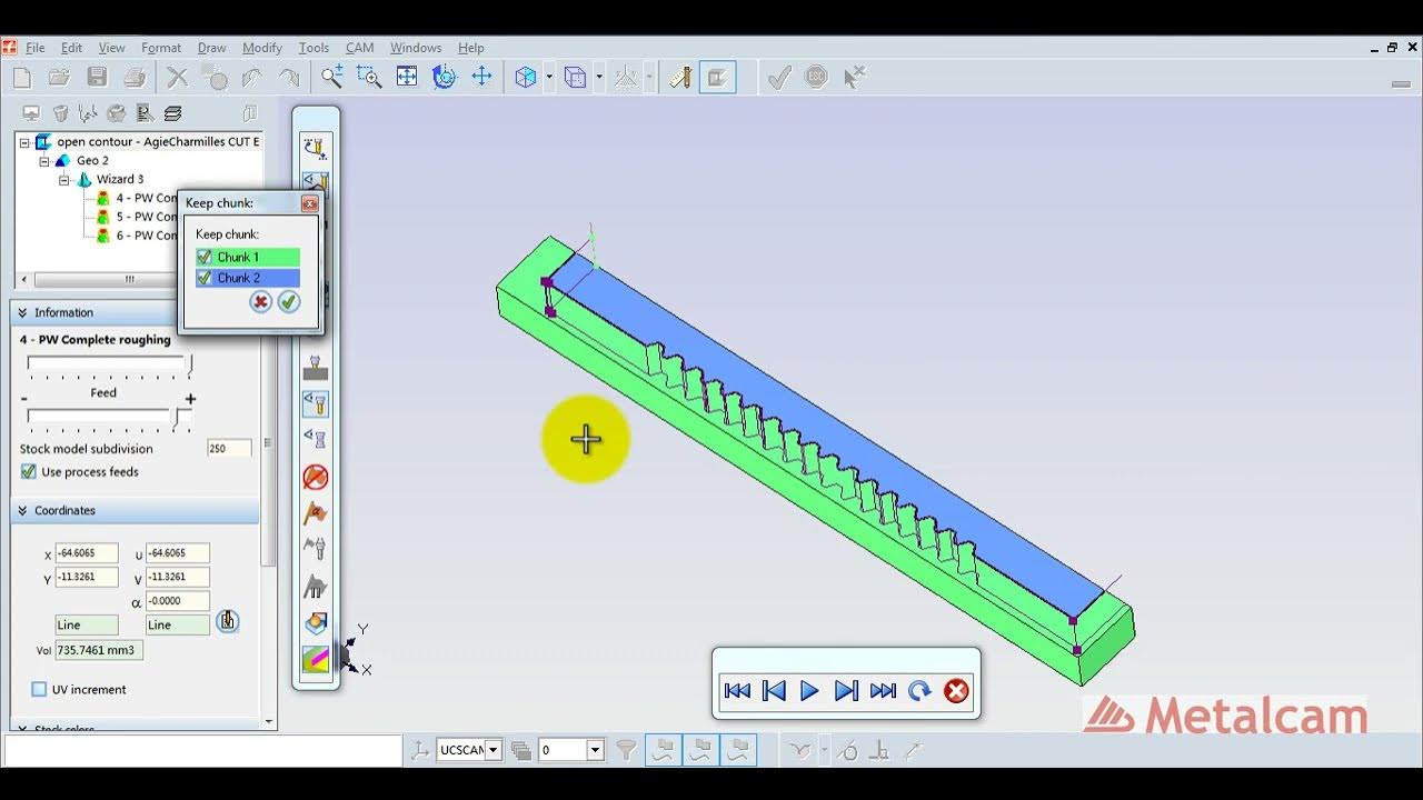 WIRE EDM programming examples - YouTube
