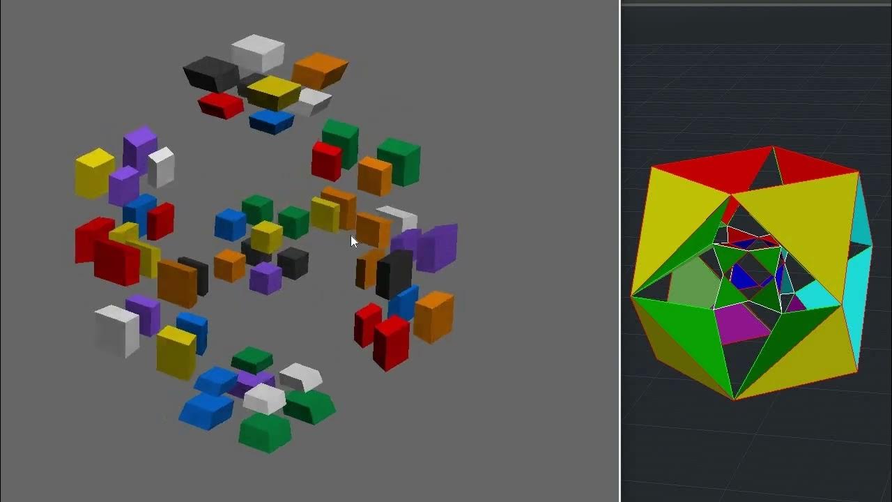 Сборка Magic cube 4D - YouTube