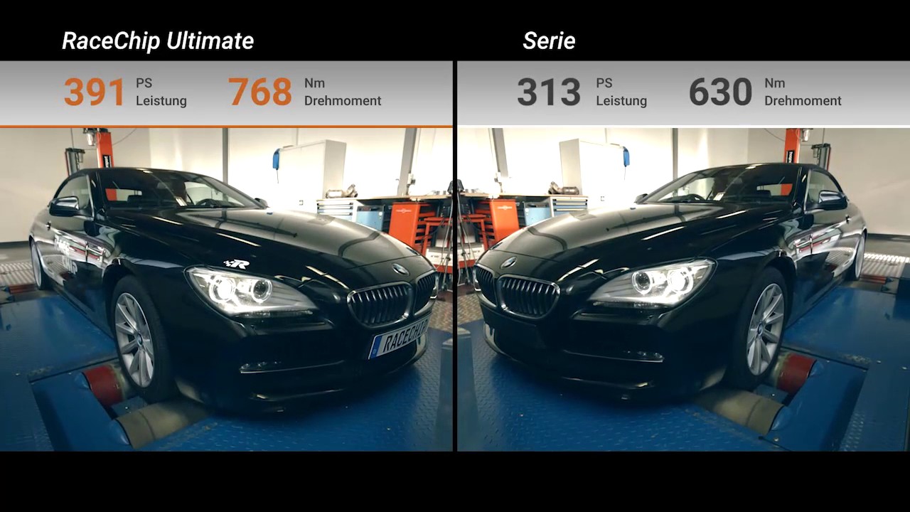 RaceChip BMW 640d - YouTube