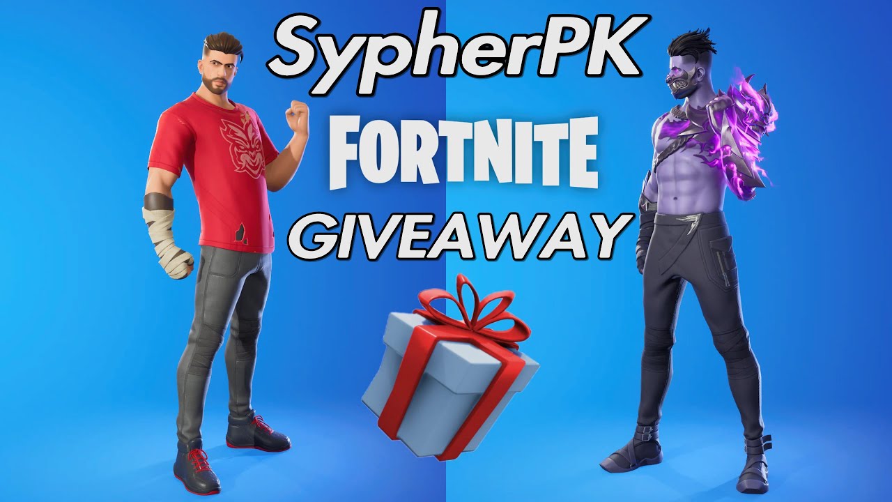 SypherPk Giveaway, Fortnite Icon Series bundle Giveaway, Win the ...