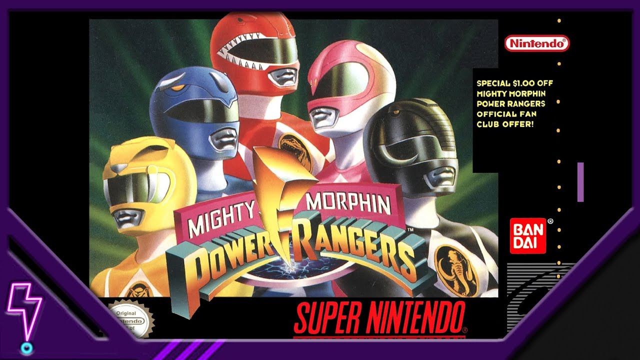 Twitch Archive │ Power Rangers Games [SNES] - YouTube