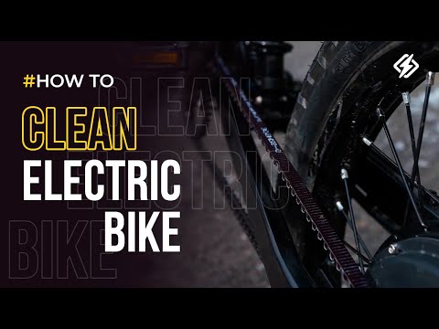 How to clean electric bike? - YouTube