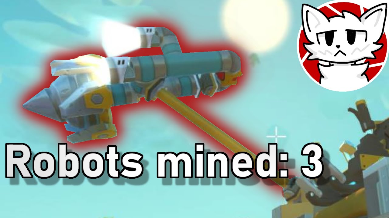 Scrap Mechanic Robot miner - YouTube