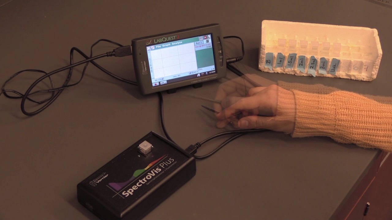 Spectrovis Chemistry tutorial - YouTube