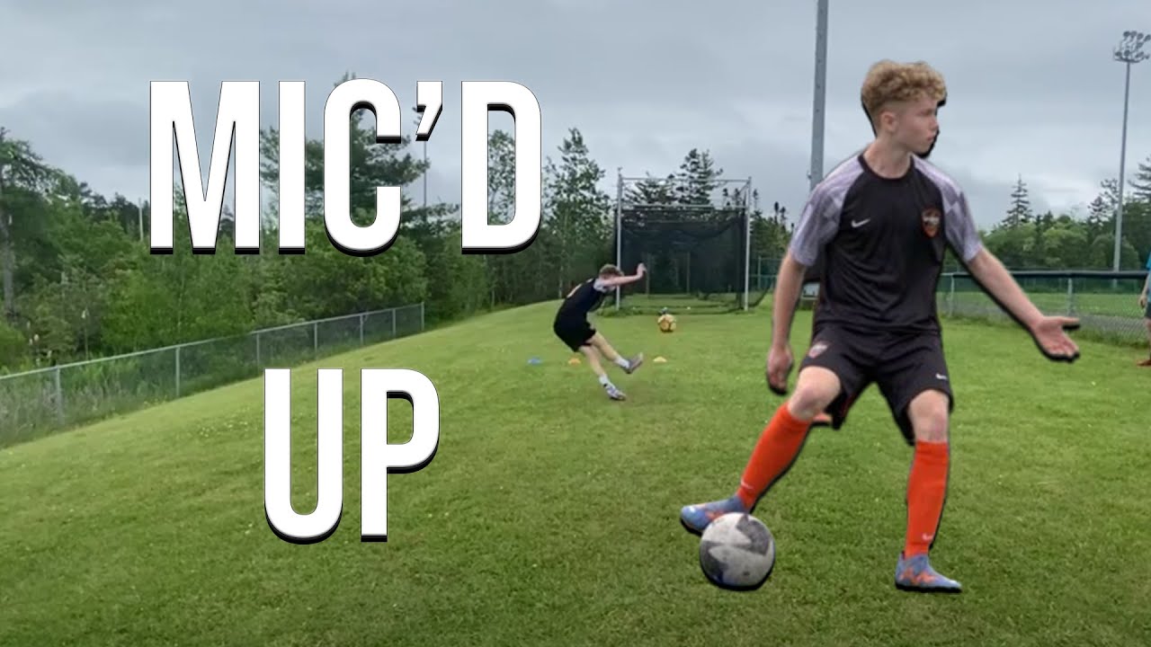 Academy Footballer Training Session MIC'D UP - Academy Footballer Day ...
