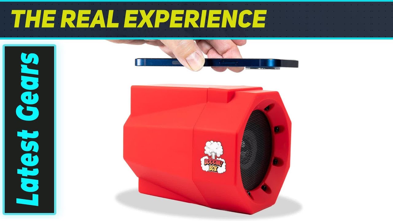 Mad Man Booom Box: Easiest Phone Sound Amplifier! No Bluetooth! - YouTube