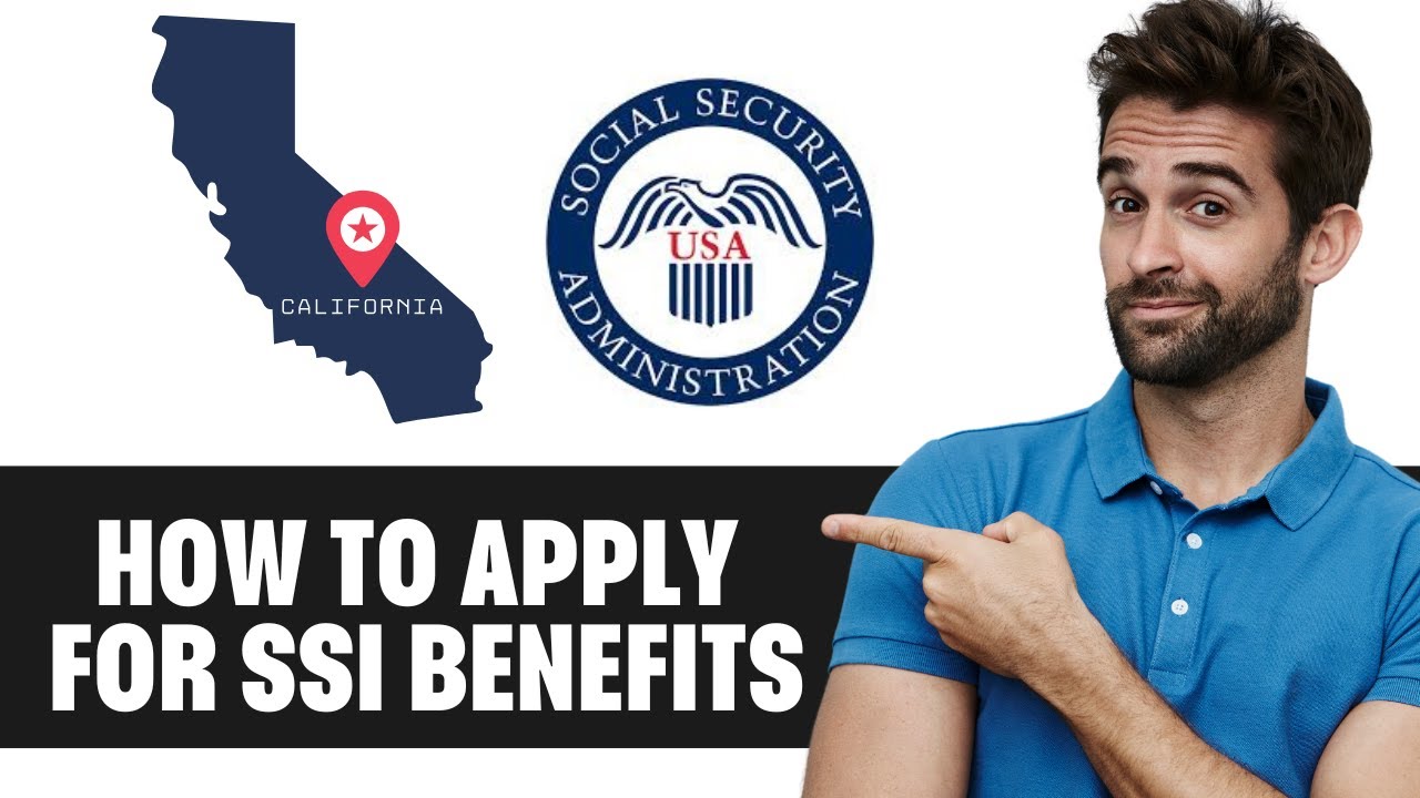How To Apply For SSI Benefits In California - YouTube