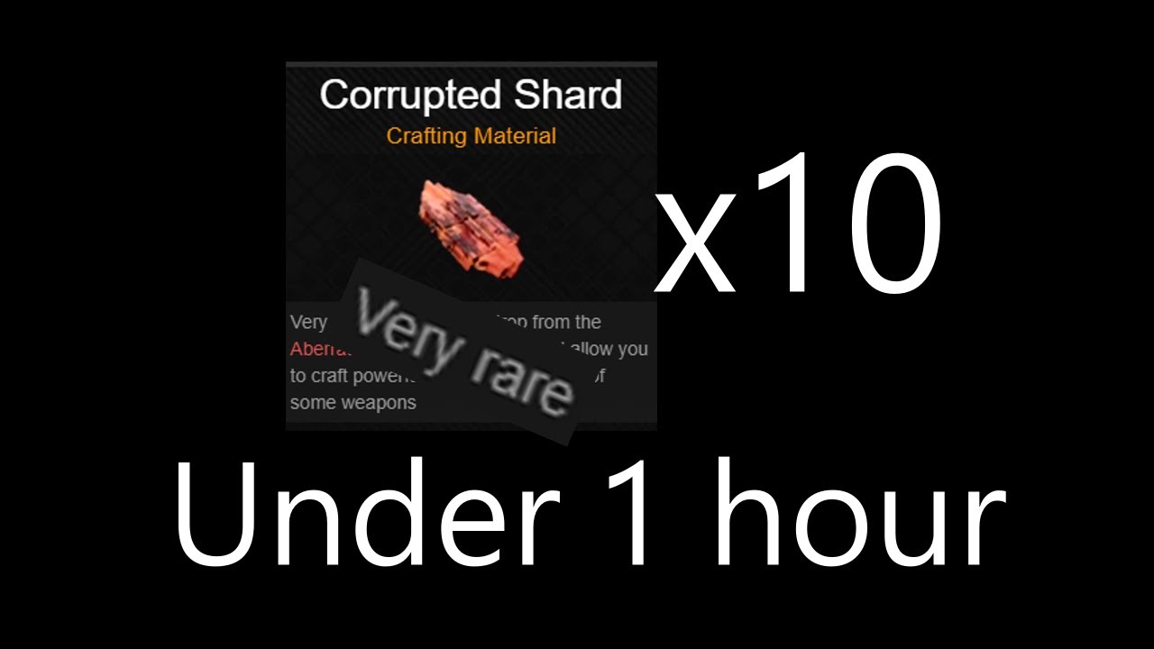 Remnant II post event corrupted shard farm - YouTube