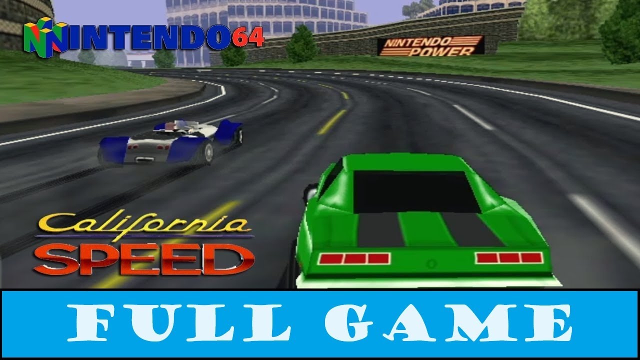 California Speed N64 [Full Game | No Commentary] PC - YouTube