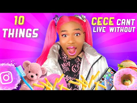 10 THINGS CECE CANT LIVE WITHOUT !! ( Extremely Funny ) - YouTube
