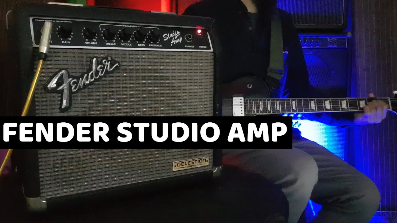 Fender Studio Amp | Amp Test - YouTube