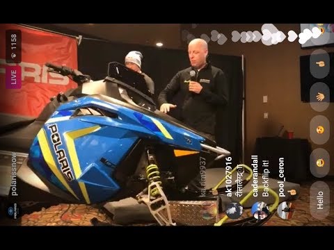 2019 Polaris INDY EVO Walkaround Livestream Clip - YouTube