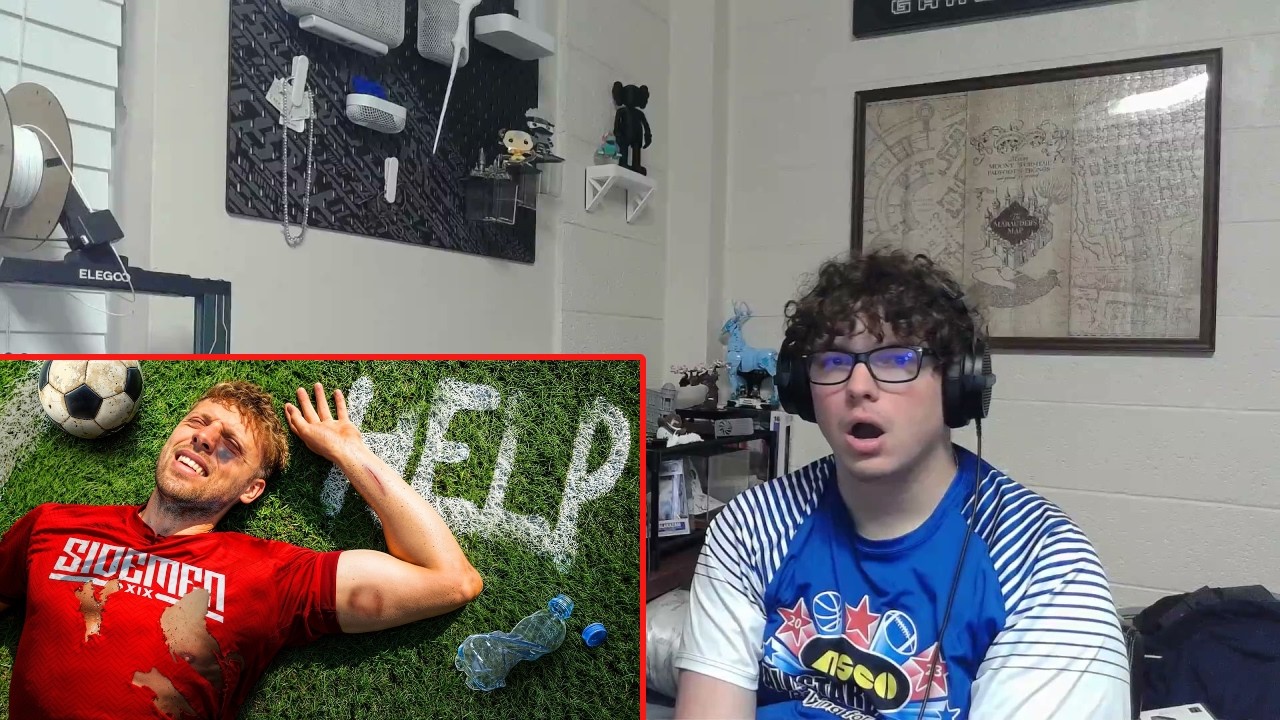 Josh went crazy!!!! | Reaction (SIDEMEN LAST TO LEAVE THE FOOTBALL ...