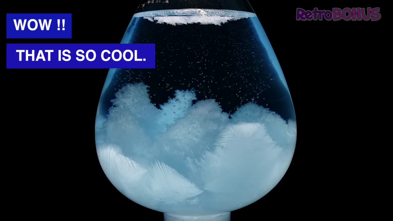 Storm Glass Video - YouTube