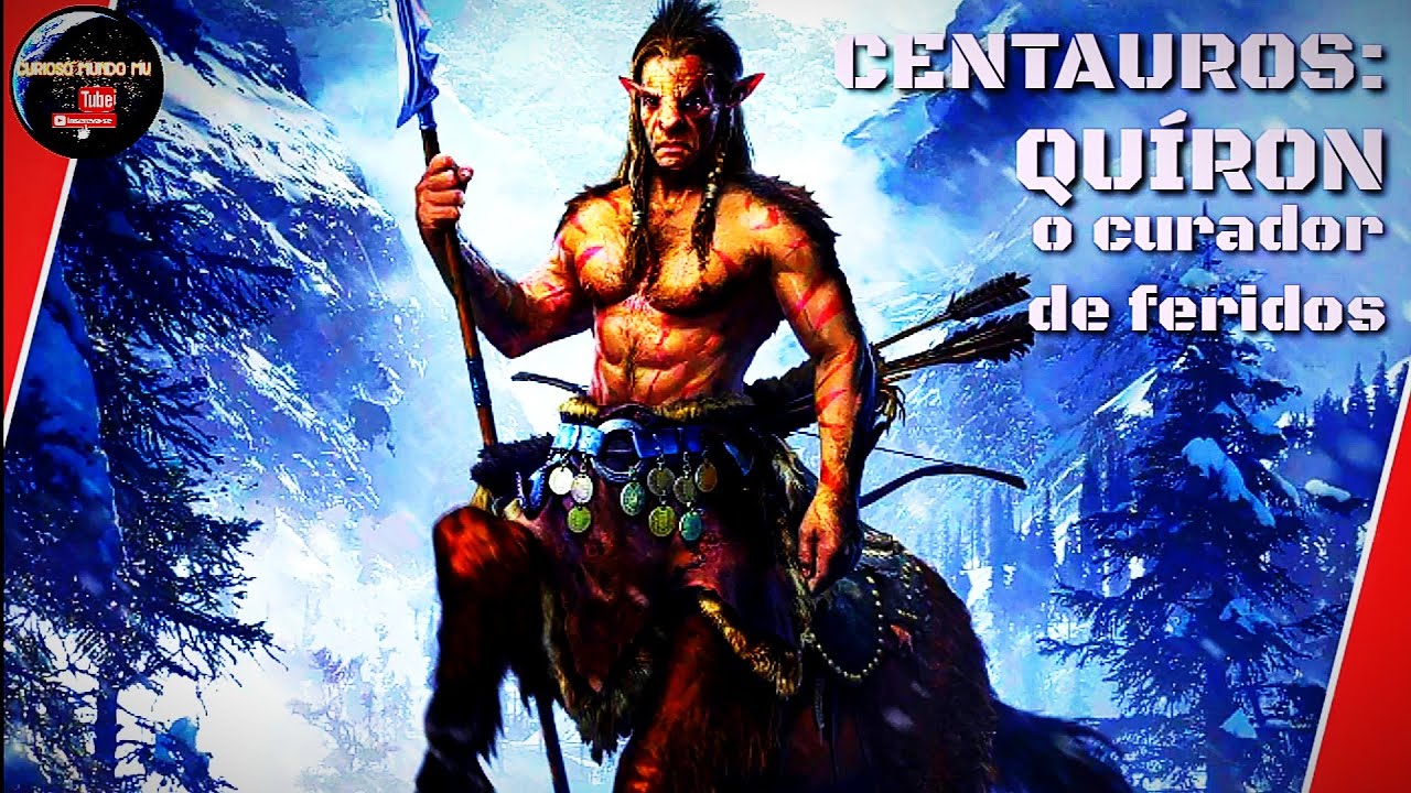 MITOLOGIA GREGA CENTAURO QUÍRON O CURADOR DE FERIDOS - YouTube