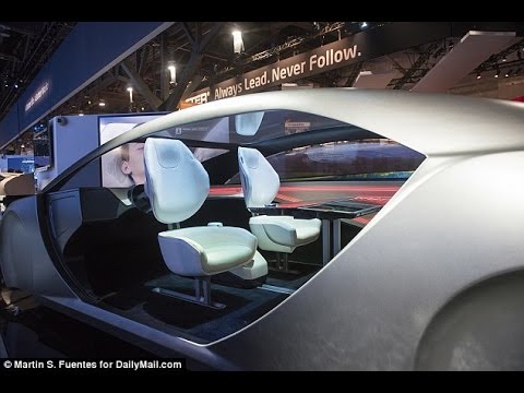 Panasonic presented their vision of the car future at CES 2017