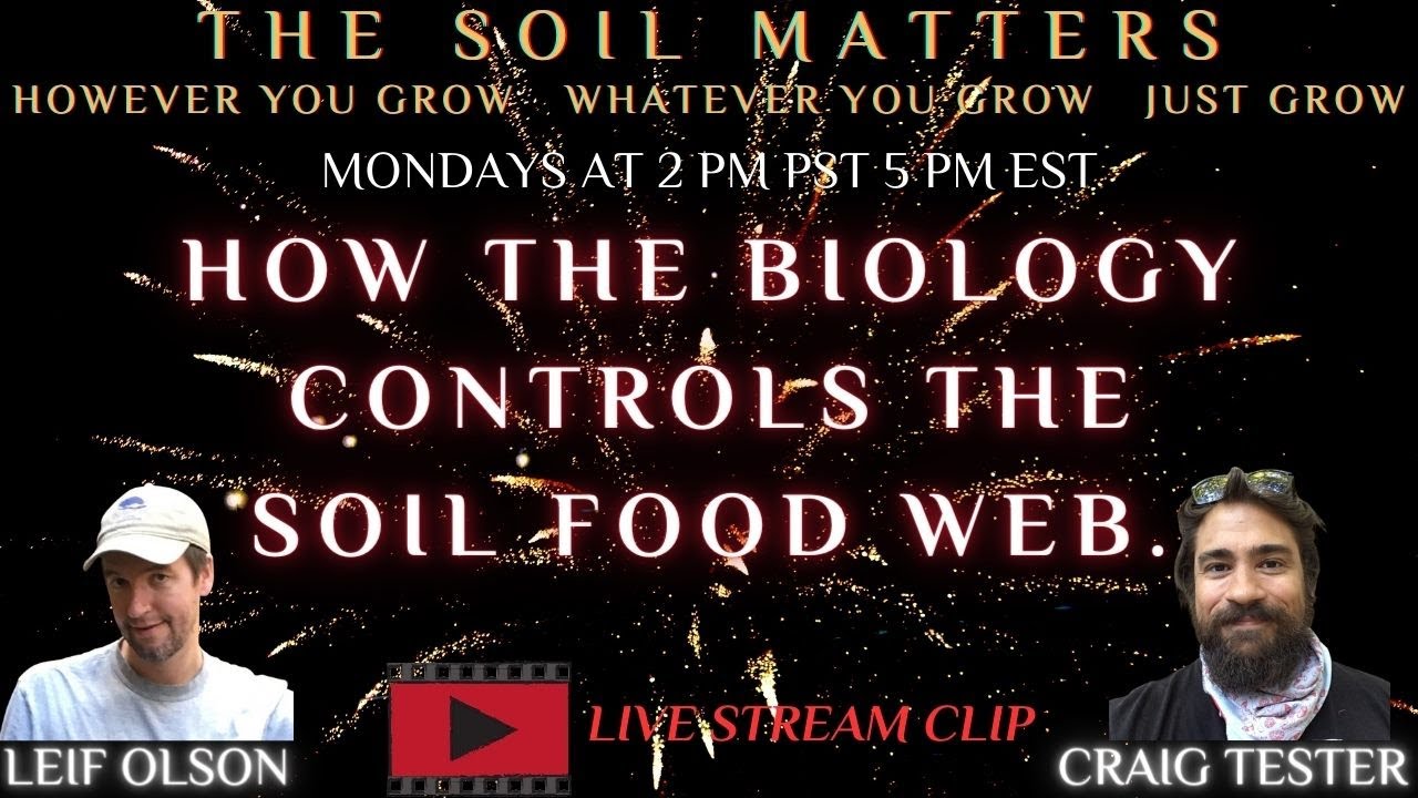 How The Biology Controls The Soil Food Web. - YouTube