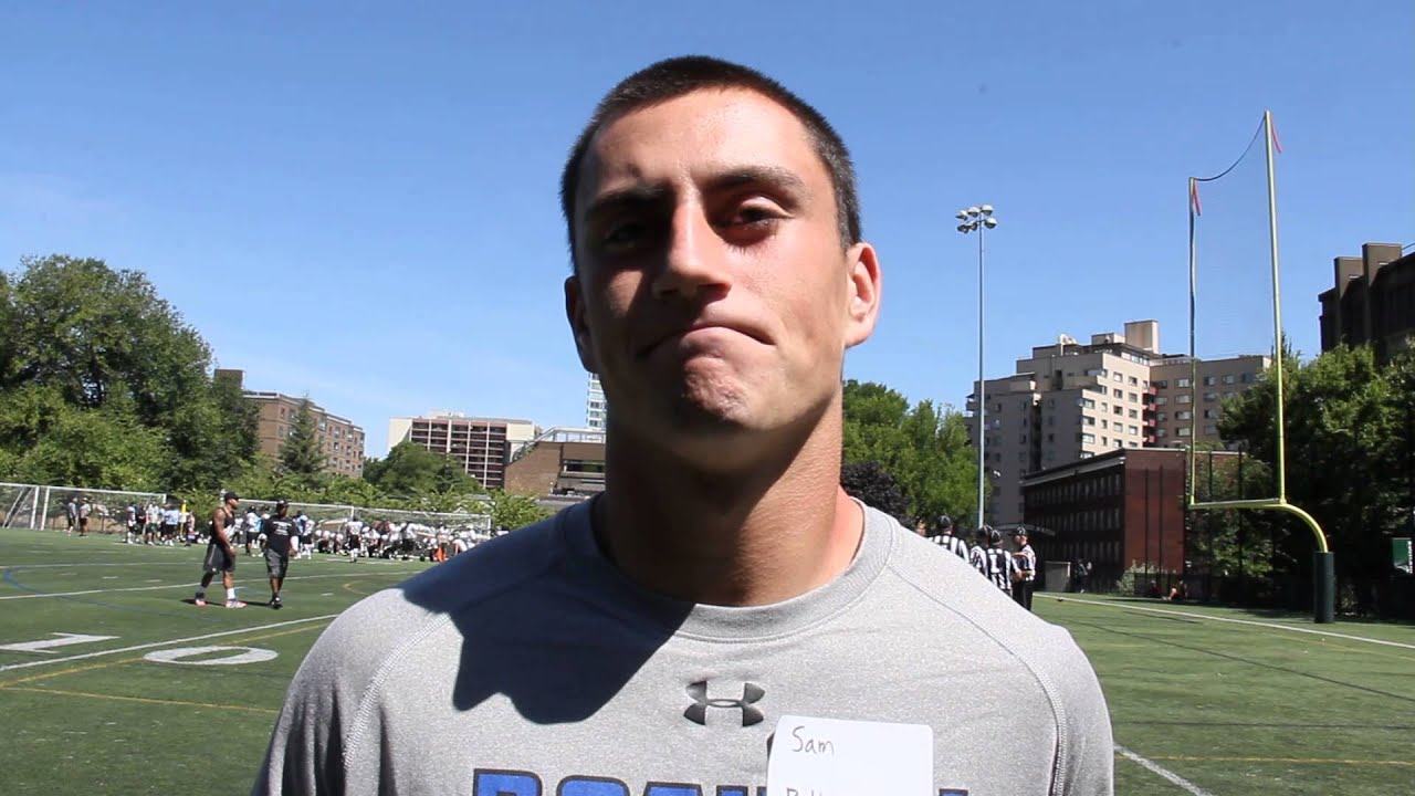 Sam McPherson of Bothell HS Talks to Dirk Knudsen About PSU Viking ...