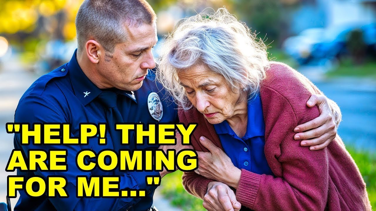 Elderly Woman Stumbles Towards Cop, But What She Says 3 Words, He Turns ...