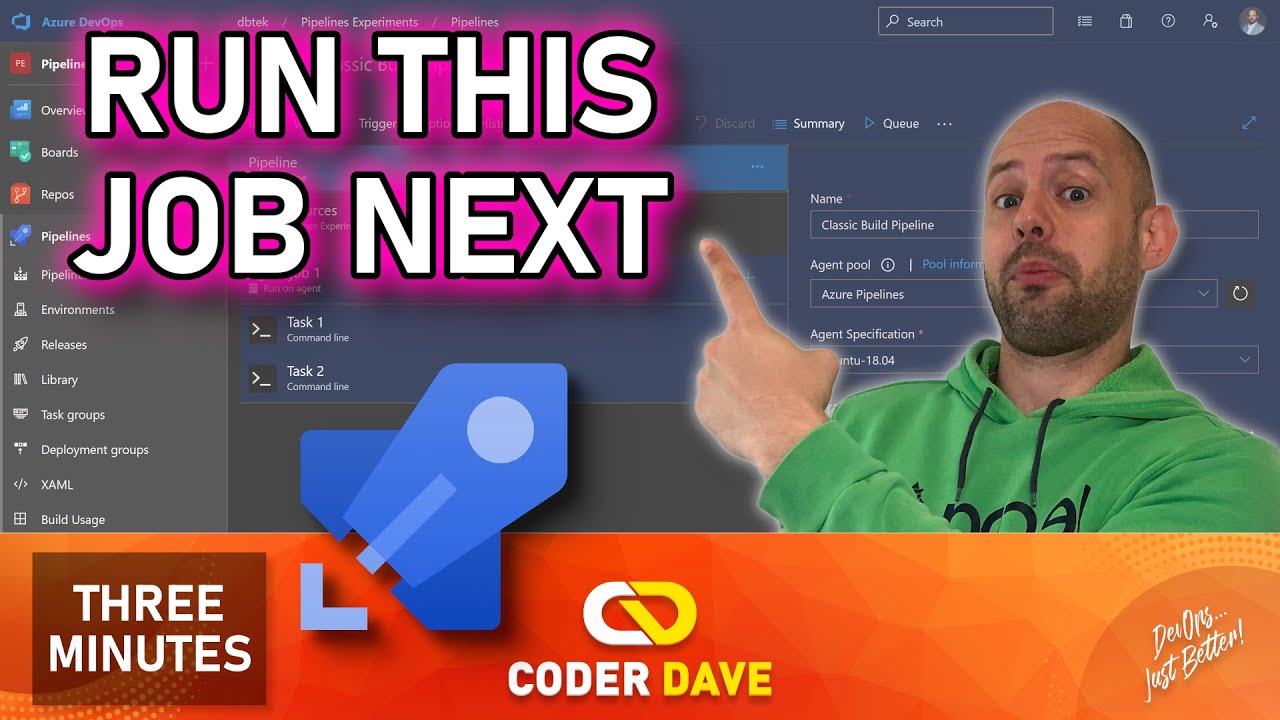 Change Job Queue Priority in Azure Pipelines (Run This Job Next) - YouTube