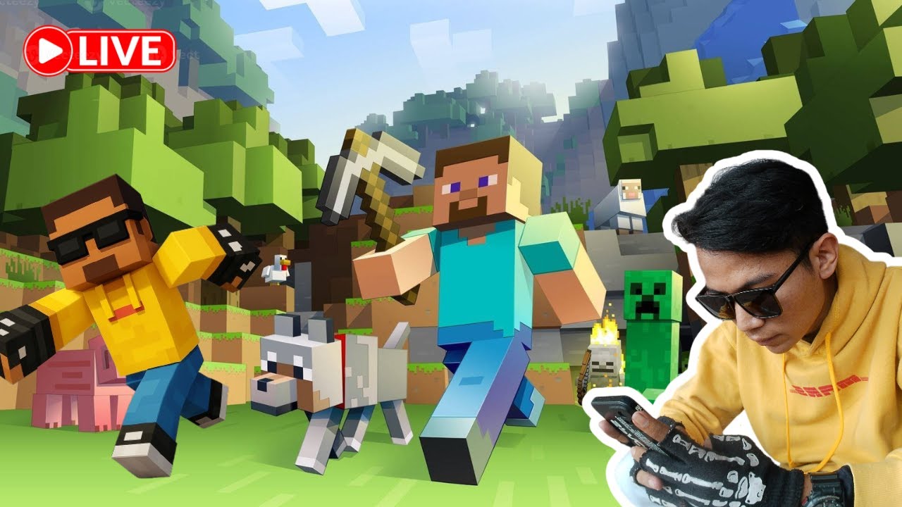 BANTU AKU BIKIN SERVER - MABAR MINECRAFT JAVA BEDROCK EPISODE 3 - LIVE Lupin Novus - YouTube