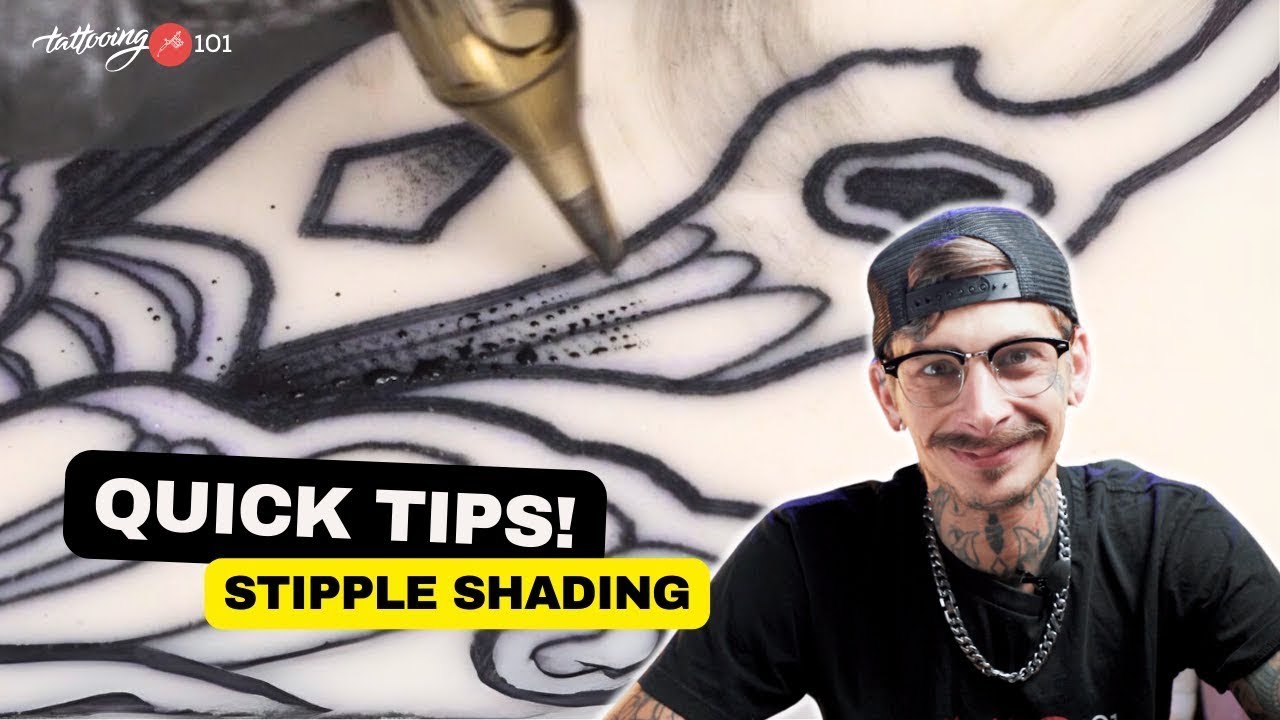 Quick & Easy Stipple Shading Techniques for Beginners - YouTube