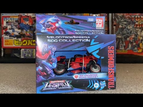Transformers legacy velocitron. G2 universe deluxe road rocket complete ...